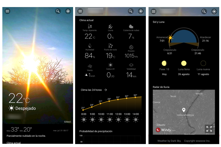 ¿Buscas sol? ¡Las mejores aplicaciones de meteorología! - El blog de Lowi
